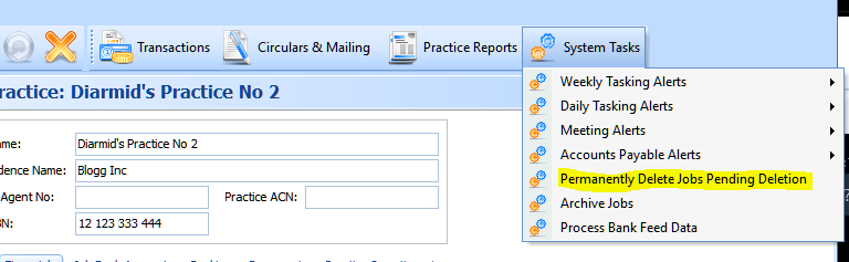 Deleting jobs - Pending and Permanently – Aryza Australia