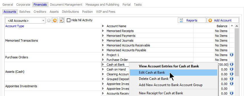 Setting up overdraft limits for a bank account – Aryza Australia