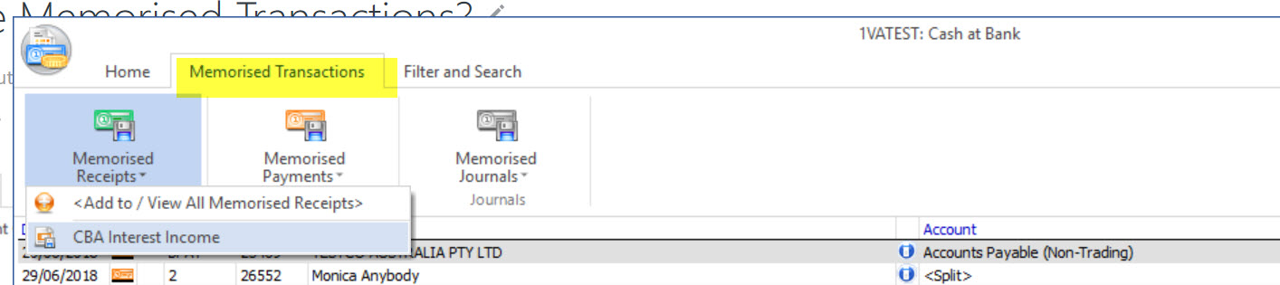 What are Memorised Transactions? – Aryza Australia
