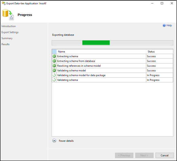 Azure Create And Import A bacpac File For Upload Exalt