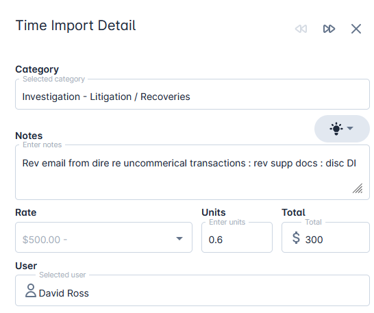 Importing time entries into Timekeeping (explanation of the import ...