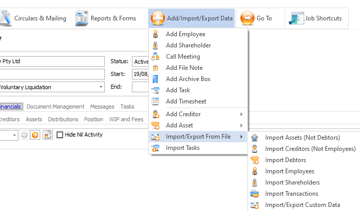 Importing Transactions (including wages transactions) – Aryza Australia