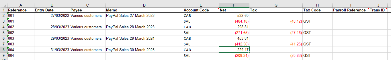 Importing Transactions (including wages transactions) – Aryza Australia