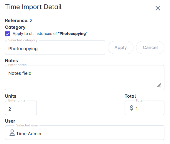 Importing disbursements into Timekeeping – Aryza Australia