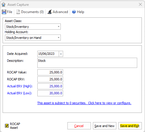 03 - Adding Assets & ROCAP – Aryza Australia