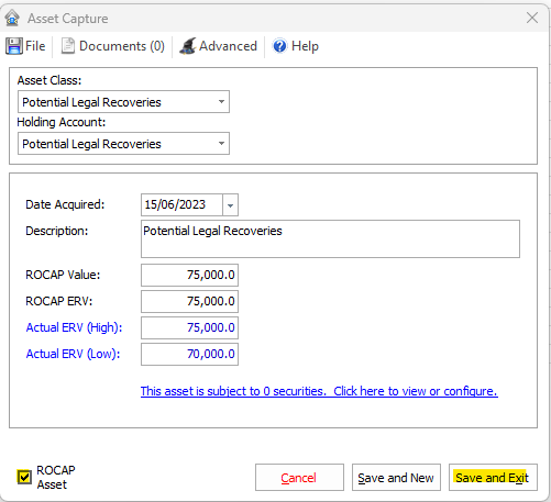 03 - Adding Assets & ROCAP – Aryza Australia