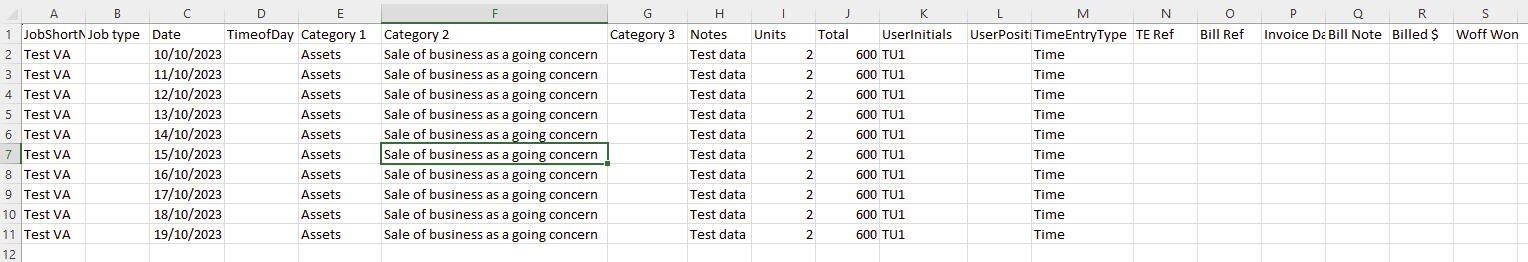 Importing time entries into Timekeeping (explanation of the import ...